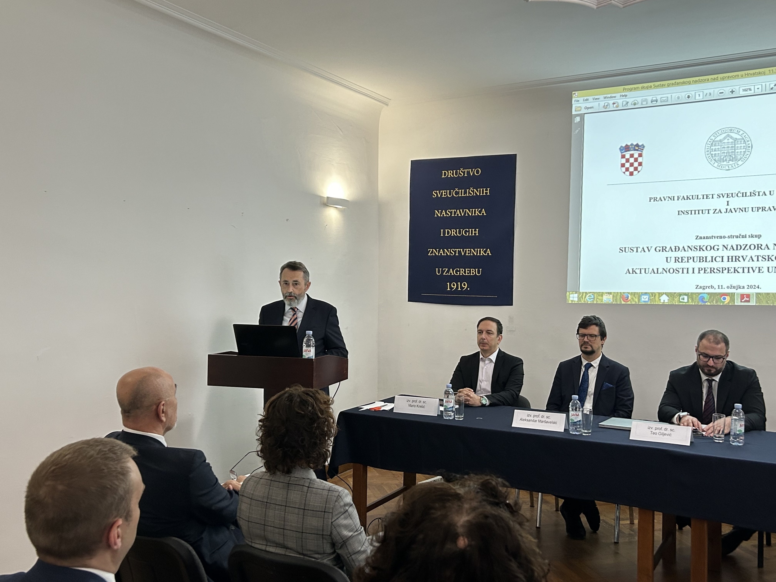 Dekan Pravnog fakulteta: Odnosi državnih tijela s građanima u ...