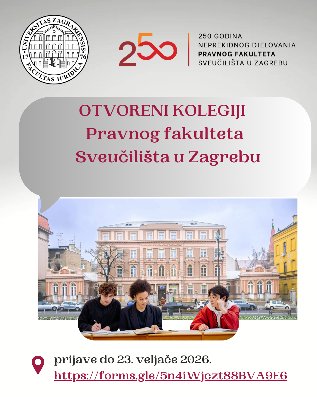 Otvoreni kolegiji Pravnog fakulteta - Pravni fakultet Sveučilišta u Zagrebu